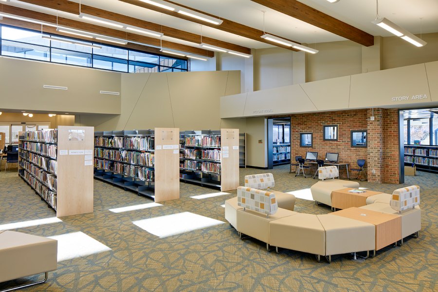 City of Dallas Fretz Park Library | PGAL