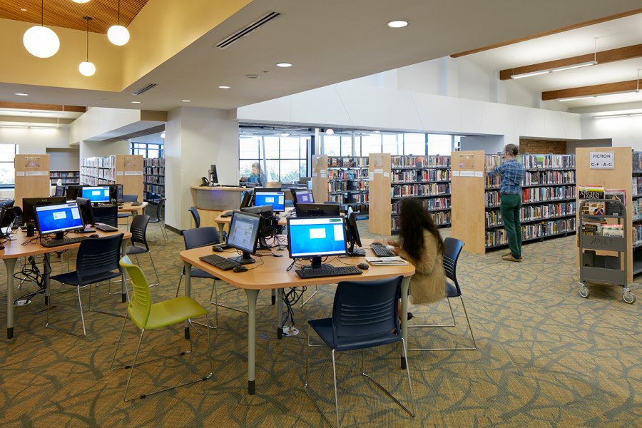 City of Dallas Fretz Park Library | PGAL