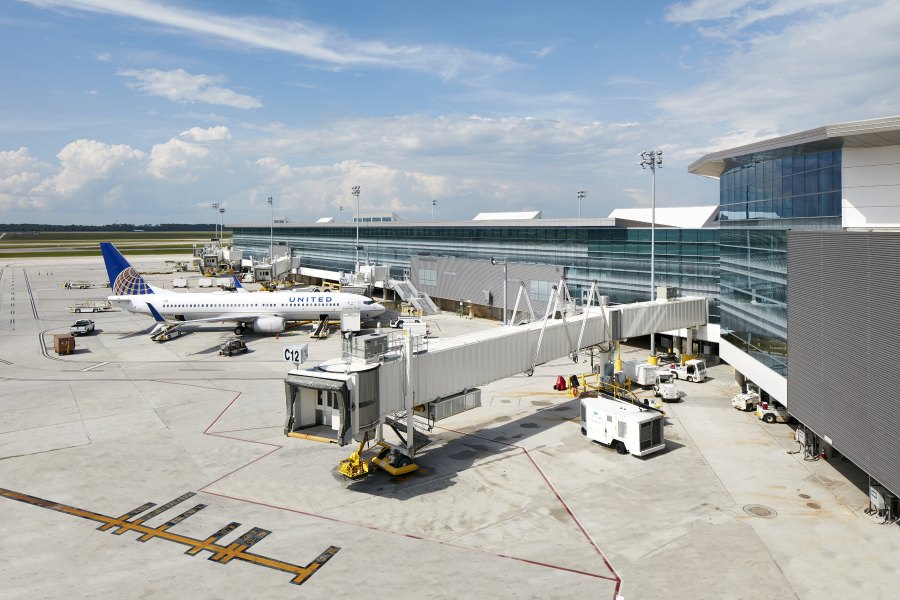 Terminal C North Concourse at George Bush Intercontinental Airport (IAH ...