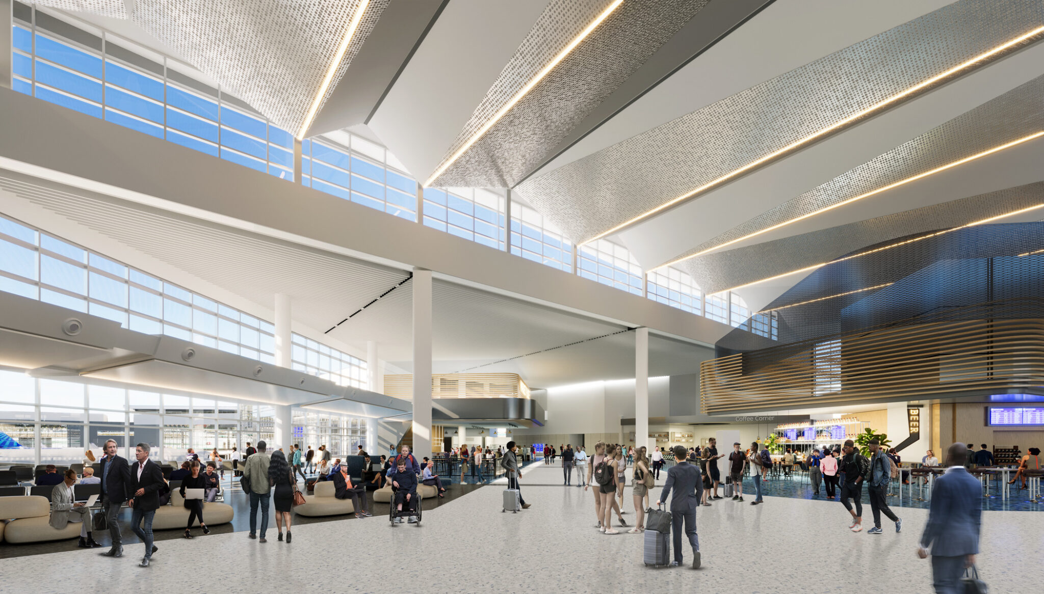 United Airlines Terminal B Transformation Program at George Bush ...