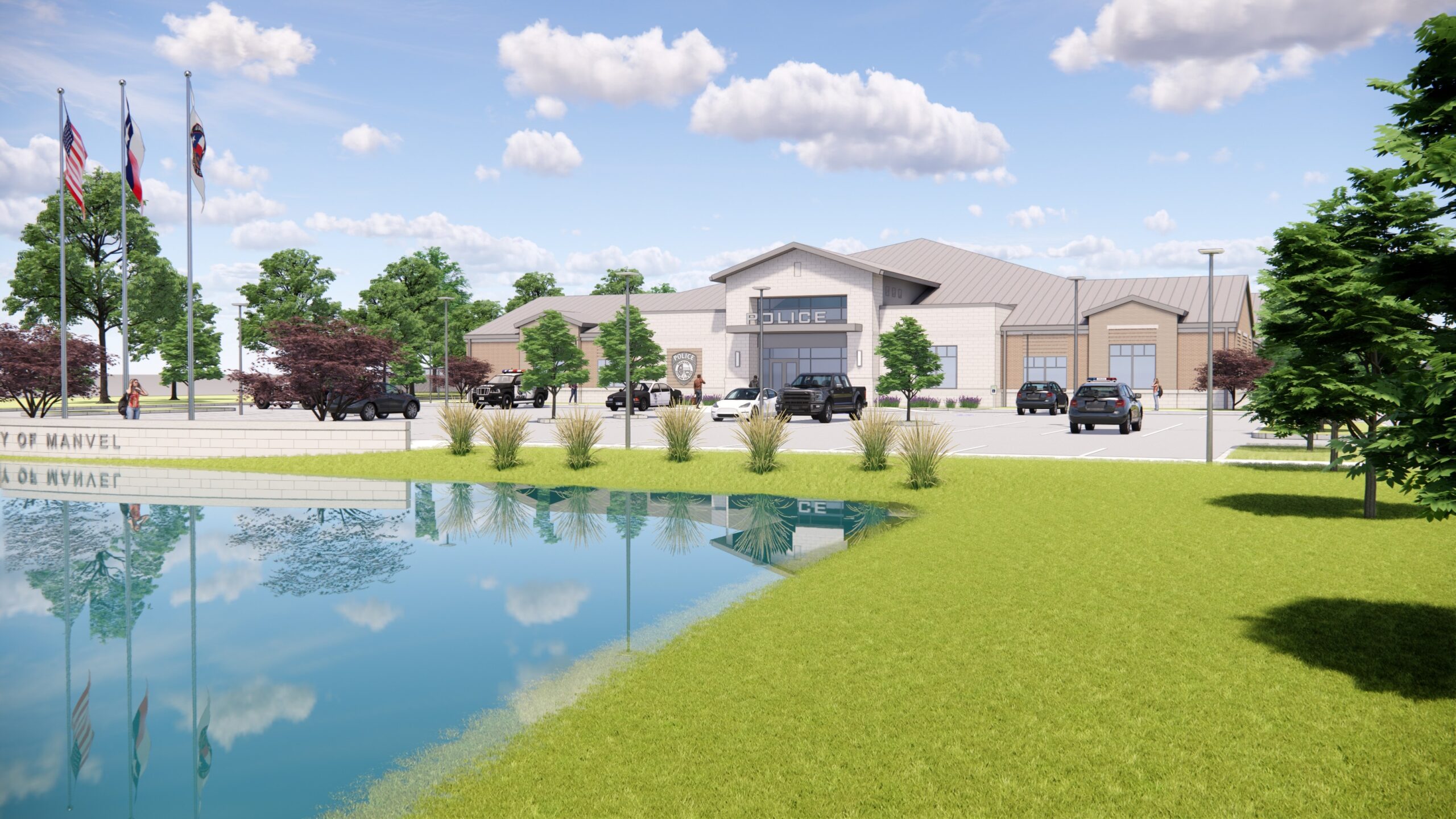 City of Manvel Police Station - PGAL