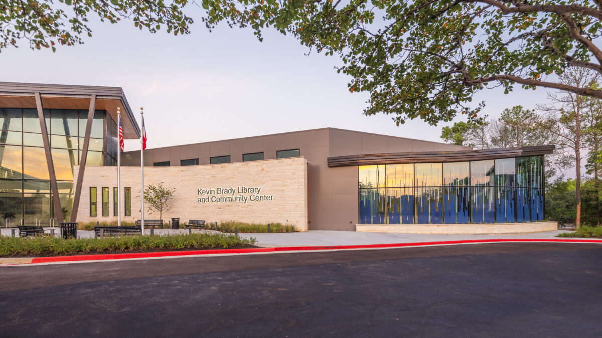 Kevin Brady Library + Community Center - PGAL